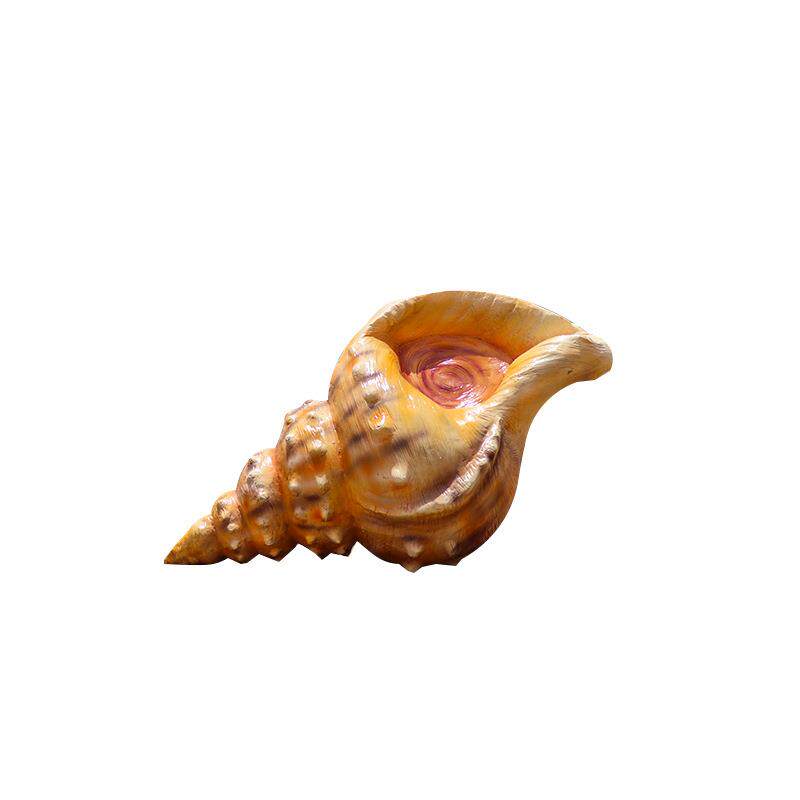 海洋生物户外仿真海螺海星珊瑚雕塑海边沙滩海草贝壳装饰品摆件