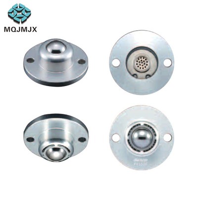 GZFH切割法兰安装型钢珠滚轮BCFH万向球BCSF50 120牛眼轴承万向轮