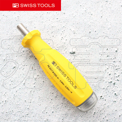 瑞士原装PB Swiss Tools防静电可调刻度式扭矩手柄PB 8317 M ESD