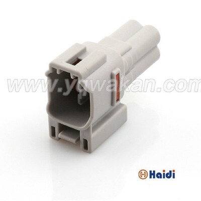 DJ7043B-2-11 灰色4孔2.0系列汽车防水接插件 含端子 6188-0141