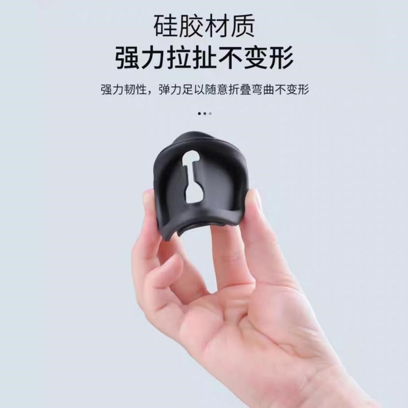 汽车门锁扣保护垫车门减震缓冲垫片门锁防护套关S门防撞贴静音硅