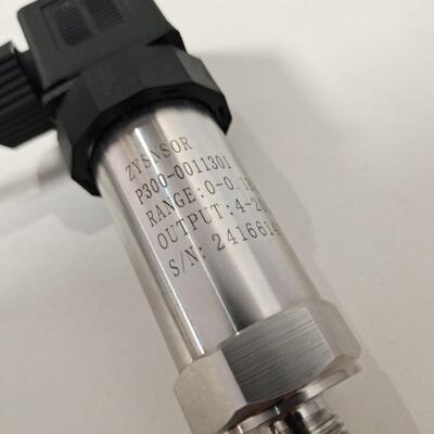ZYSNSOR压力传感器P300-0011301 0-0.1BAR 4-20MA G1/4霍斯曼接头