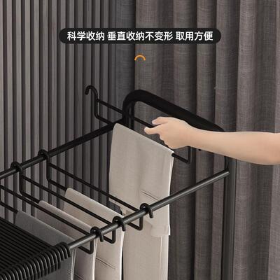 子收纳架移动裤架多功能整理挂架裤家居裤子衣架立式置可YEY挂物