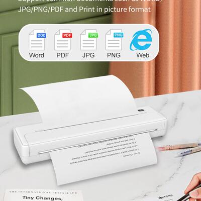 4-智XZ热敏家用打印36562机可便携式能无线连手机电脑无墨纹身打