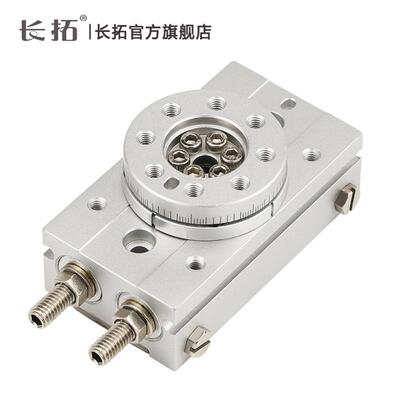 长拓动回转旋转Q气缸HR摆1962A2A3A7A齿轮转摆回动旋转气缸
