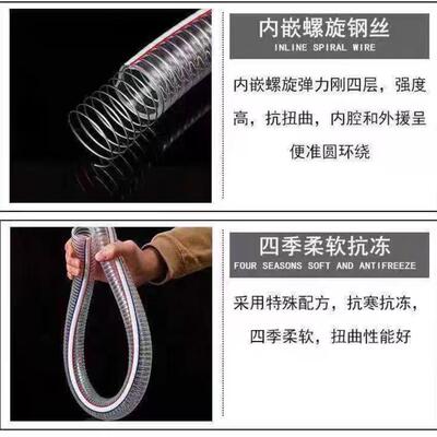 现代牌0时代牌P透明钢CJHF丝V管内径6mm/64mm-48kg