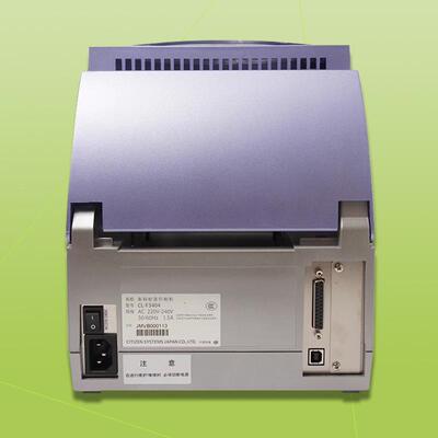 西铁城CITZEN铭牌机CL-F3打4条04码CL-F3404印铜版纸不干胶轻工业