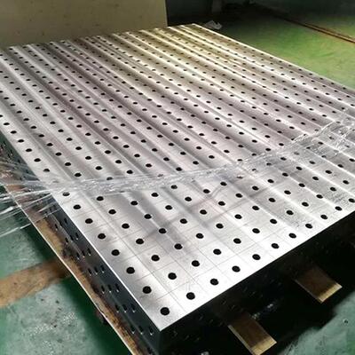 铸夹铁三维柔性焊接平台工作台多孔配定接位机器人工装939具焊装