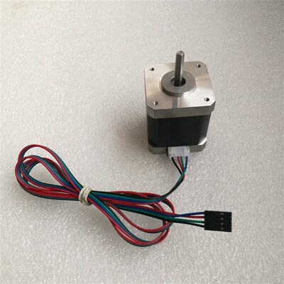 42BYGH47二相步进电机 Nema17 二相四线 1.68A  长47mm 带接插件