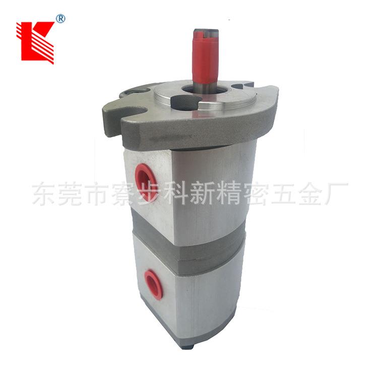科新HGP-11A双联齿轮泵 小型高压齿轮油泵铝合金液压泵厂家