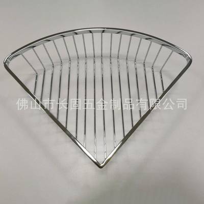 角形不ST-V1826锈网篮浴钢室角蓝卫生间置物架三皂液置放篮长ST-V