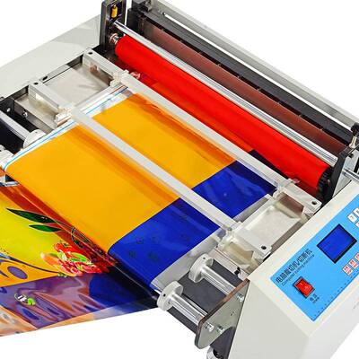 热缩膜脑裁切机全自不干胶贴纸电横切机CFR断铜箔铝箔气泡膜切动