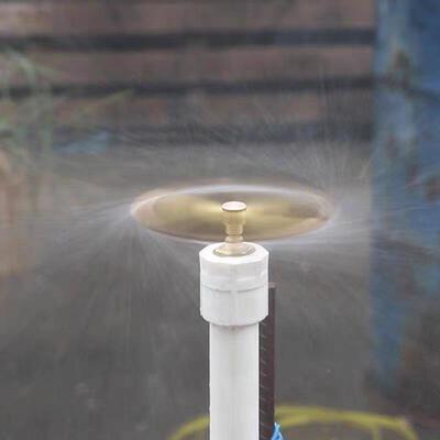 铜蟹爪车兰喷头水风旋转喷喷头水景喷头景观泉.设备1寸1GFD5寸