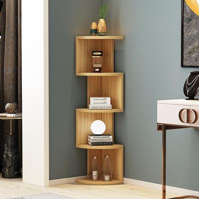 落形地角柜书墙柜收纳层架42903置物架书架角柜转墙角柜子三角拐