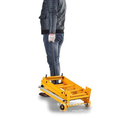 新型手动轻质砖DOF泡不沫砖加气块水砖切割带泥限位功能明机合金