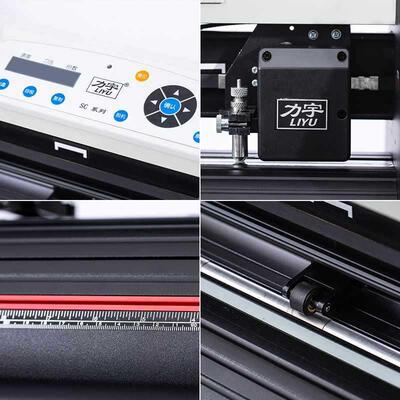 全绘干SC801AU自不动巡边刻字机电脑即时贴胶割字机广告刻机模切