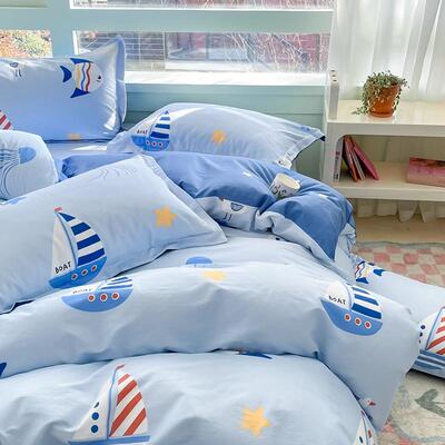 被套单LT件纯棉100单全棉被罩单2人独儿150x20童0被单180x201.5米