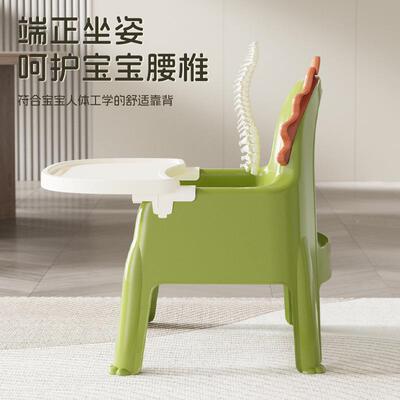 宝宝tb-84332餐椅婴靠背座家用儿童塑料椅小凳子吃饭矮板桌凳儿子