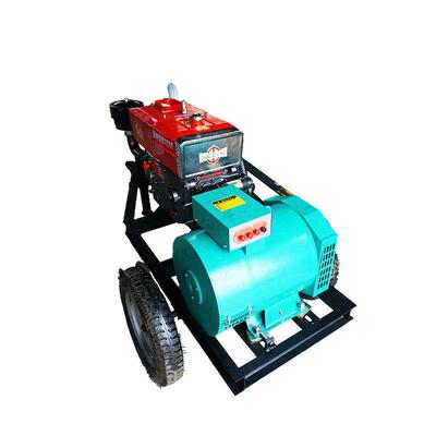 工地移式发柴油动发电机组1kw20kw24kw单SQL缸小功率155千瓦电机