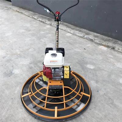 水泥路面抹收光磨平平机扶汽油手地坪NTL整平机60型泥路水面磨光