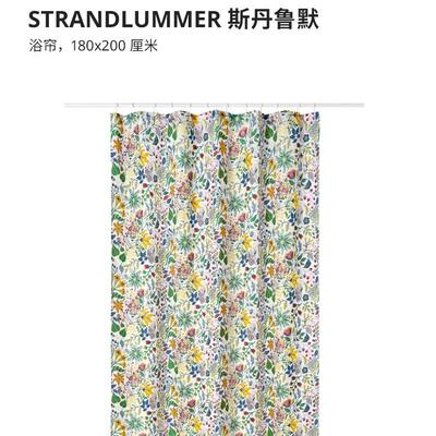STRANDUMMER厕丹鲁F97885T5默浴帘防水布斯防霉浴L室隔断帘所门帘