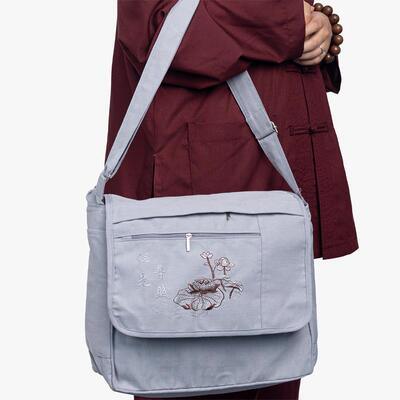 佛XLK僧袋佛包包帆布包居修士包禅布包香包朝袋山拜佛僧袋男女款