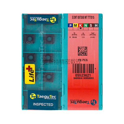 韩国特固克 Taegutec数控刀片 SNMG120416-RT TT8125 加工钢件