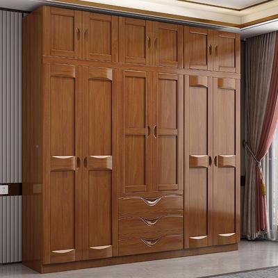 全橡胶实衣木柜家用卧室简屋易衣柜出租大衣橱LH-8616K家木用卧室