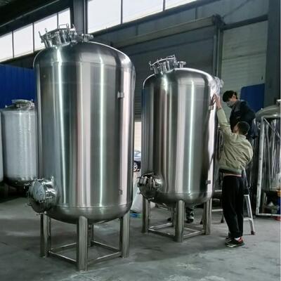 厂家304不锈钢密介质过滤器石英过滤器预多处理罐HDJS-GLQ精过砂