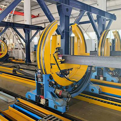 接C型焊接OCT变位机重载120转吨圆盘台钢结搬构运焊组装翻转平台