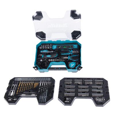 makita牧田用手动工具套装MACC家ESSKFQ手电钻用200功件多能钻头