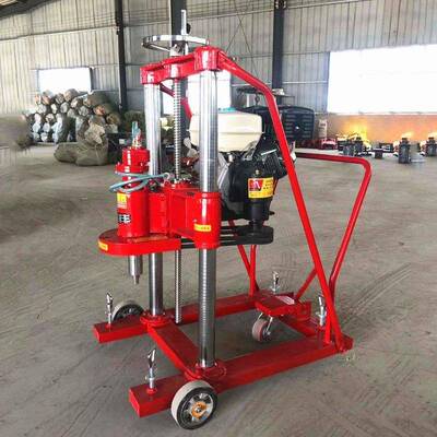 面路孔汽油钻机孔取芯机厂家58HZ钻-20砼钻孔取芯机