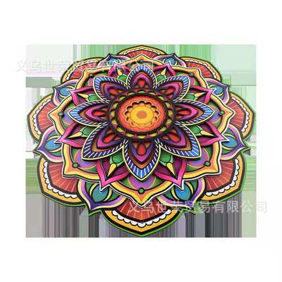 Multi-layered Wood Mandala Wall Art Decor Boho Room Decor