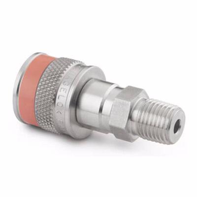 Swagelok世伟洛克(SS-QC4-B-4PMK2)不锈钢仪表快速接头管体0.2 Cv