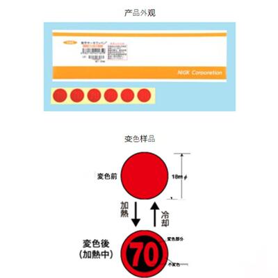 全新日本原装进口NICHIYU日油技研温度指示器ThermoWappen WR系列
