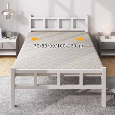 家用折叠床办室床单人休午睡床成公人陪护床铁午床收小白床纳质小