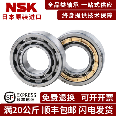 NSK圆柱滚子轴承NJ202 203 204 205 206 207 208EW  EM