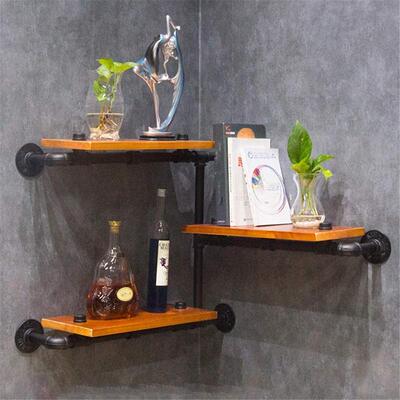 装壁挂墙上置物架墙面书架架实隔木板3565厨房客厅收纳架饰一字搁