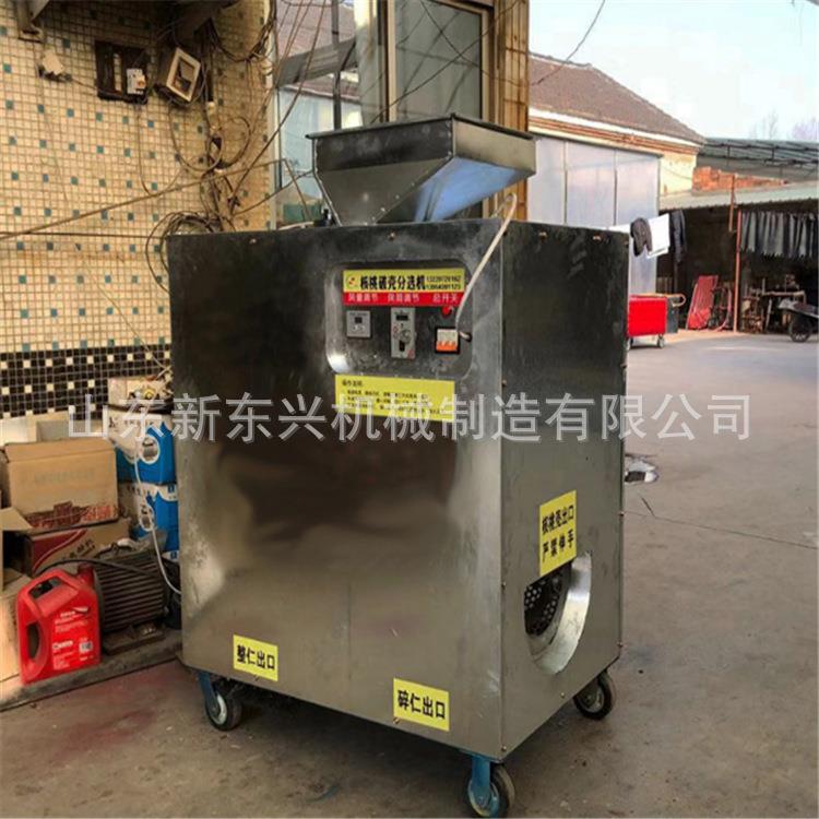桃脱壳机山核选桃纸BRJ皮核桃壳分仁分机不锈钢核核桃剥壳机壳仁