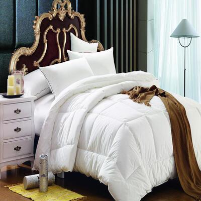 厂家货宾酒店被子被馆芯加厚磨毛纯白被色FDI被芯春源秋冬厚子被
