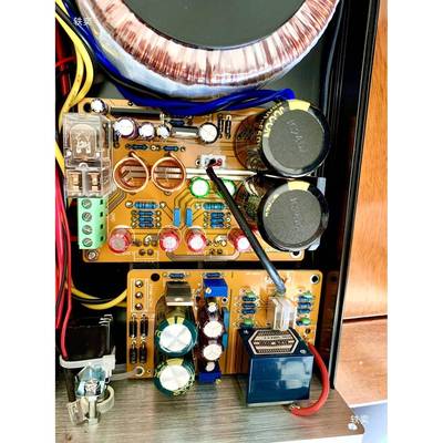 LM1875t发烧功放成0品机HpIF双声道带oa2187564运放前级桌面家用