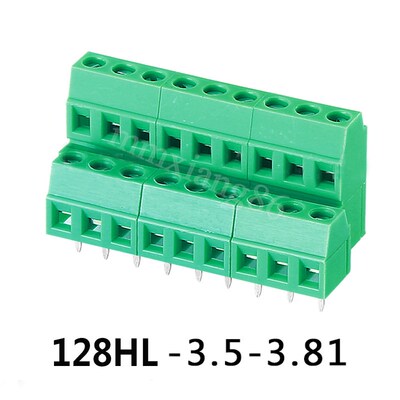 KF128HL螺钉式PCB接线端子3.81 3.5MM高低位2P-3P可拼型128A