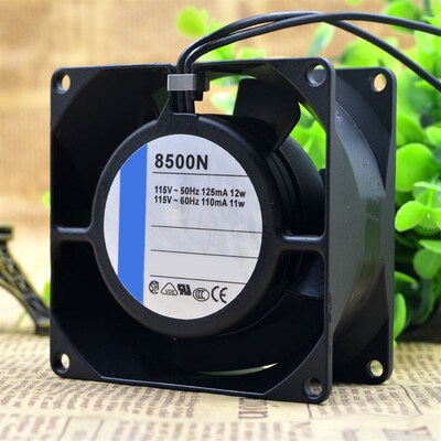 8500N 8CM 8038 115V 11/12W 金属耐高温散热风扇