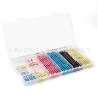 缩200pc热缩子焊锡环组合防水接线FSB端s子热中接端压接端子