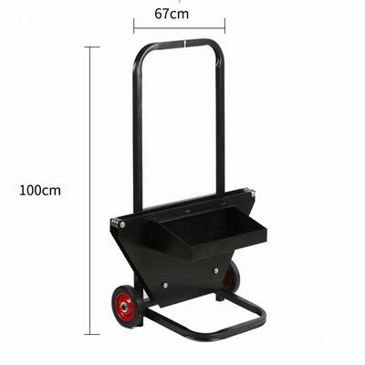 车打包具架带盘车小推打机包工具铁工BYV皮打包带手拉车