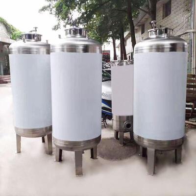 厂家直供3饮0不4锈钢水箱圆保形料LCA罐不锈钢无菌温储水箱储液罐