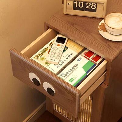 机器人床头柜储爱物柜灯侧边可卧室客厅置物带77679柜创意儿童床