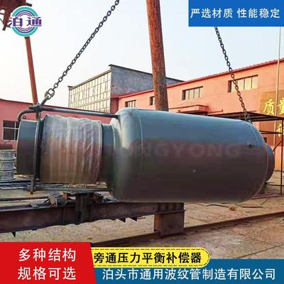 旁通力压平衡波纹器不锈钢金属偿膨胀节TPP蒸TPP补汽管道伸缩节