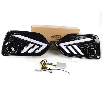 适用于HD思域两厢2016-2018带双向功能雾灯LED日行灯黄白光