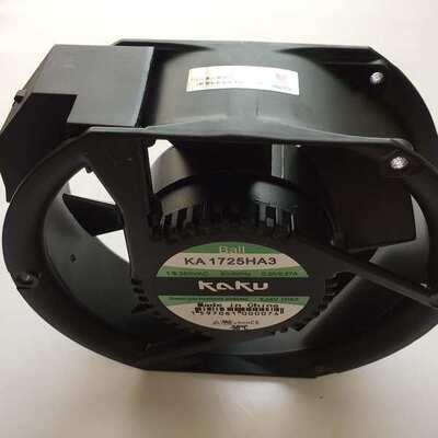 KAKU卡固KA1725HA3 Ball滚珠轴承AC380V防水风扇工业风机 耐高温